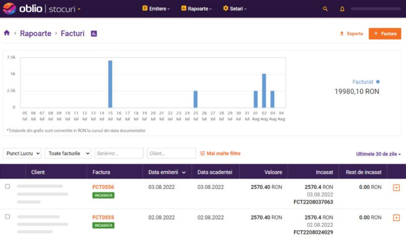 Merchant Pro | Integrare Oblio + Merchant Pro